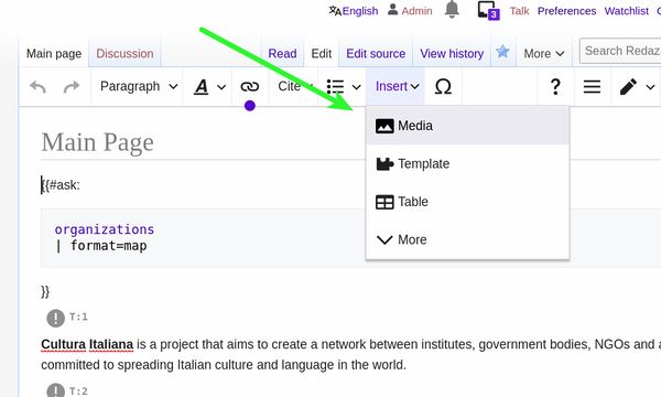 To upload a new picture select the tab "upload" as shown in the picture ...